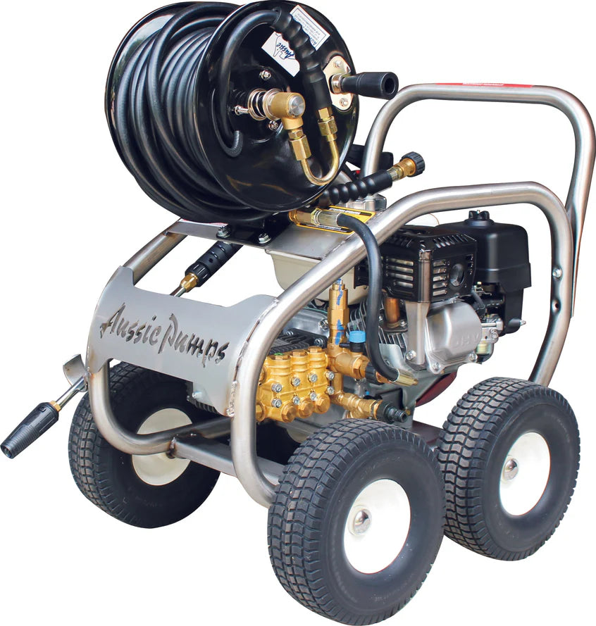 Aussie Pumps Aussie Scud Pressure Washer 3,000 PSI HONDA BLASTER AB30 ...