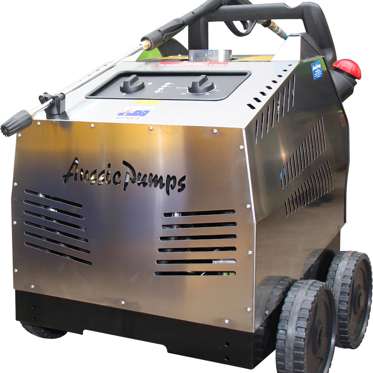 Aussie Pumps Sizzler Hot Wash Hot Water Pressure Washer 1,800 PSI FS-D ...